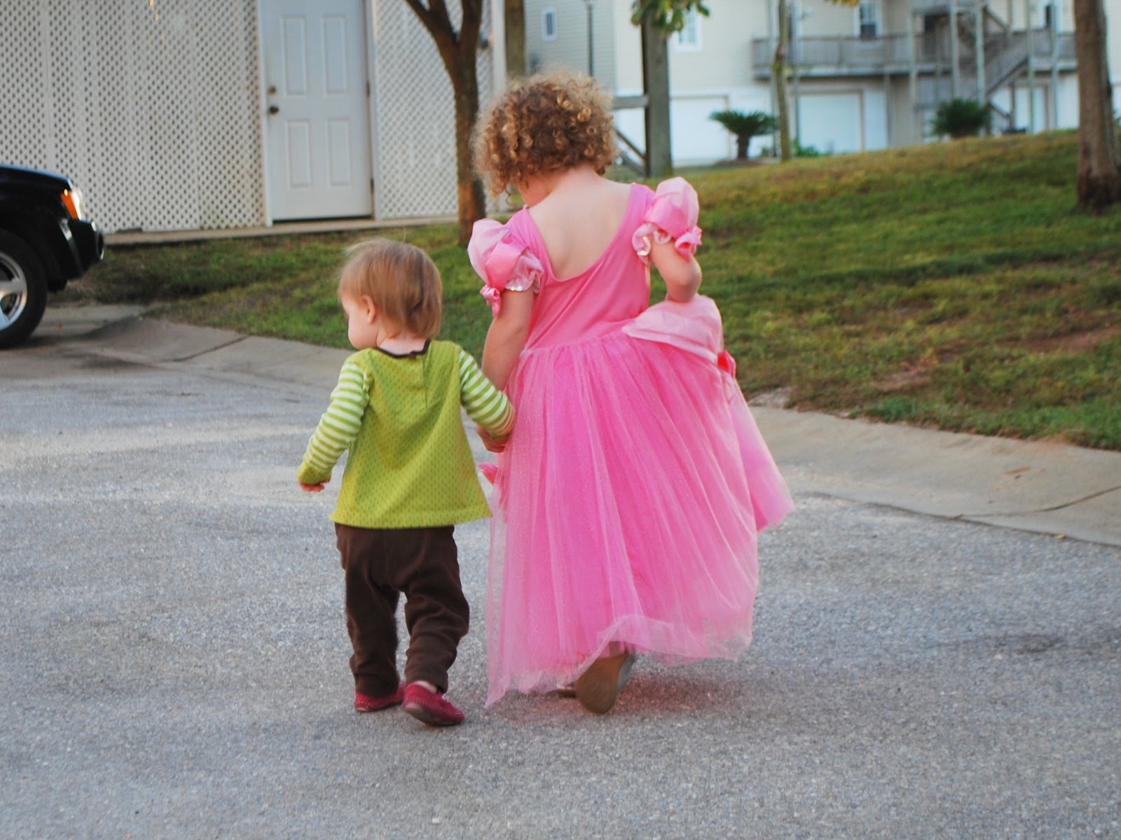 Charity's Chatter: Dress up party for the girls. Date night for us.