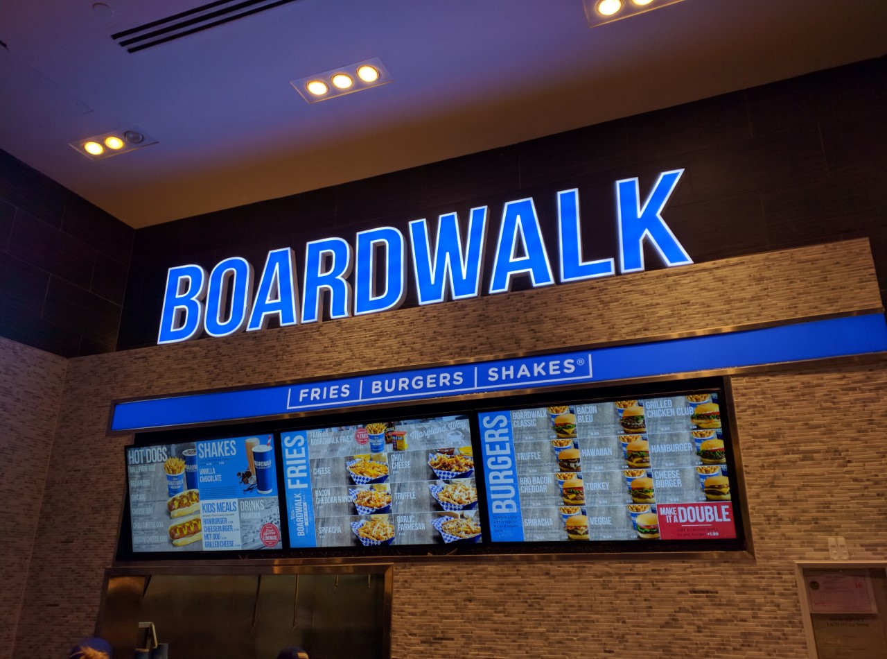 Robert Dyer @ Bethesda Row: Boardwalk Burgers and Fries opens in ...