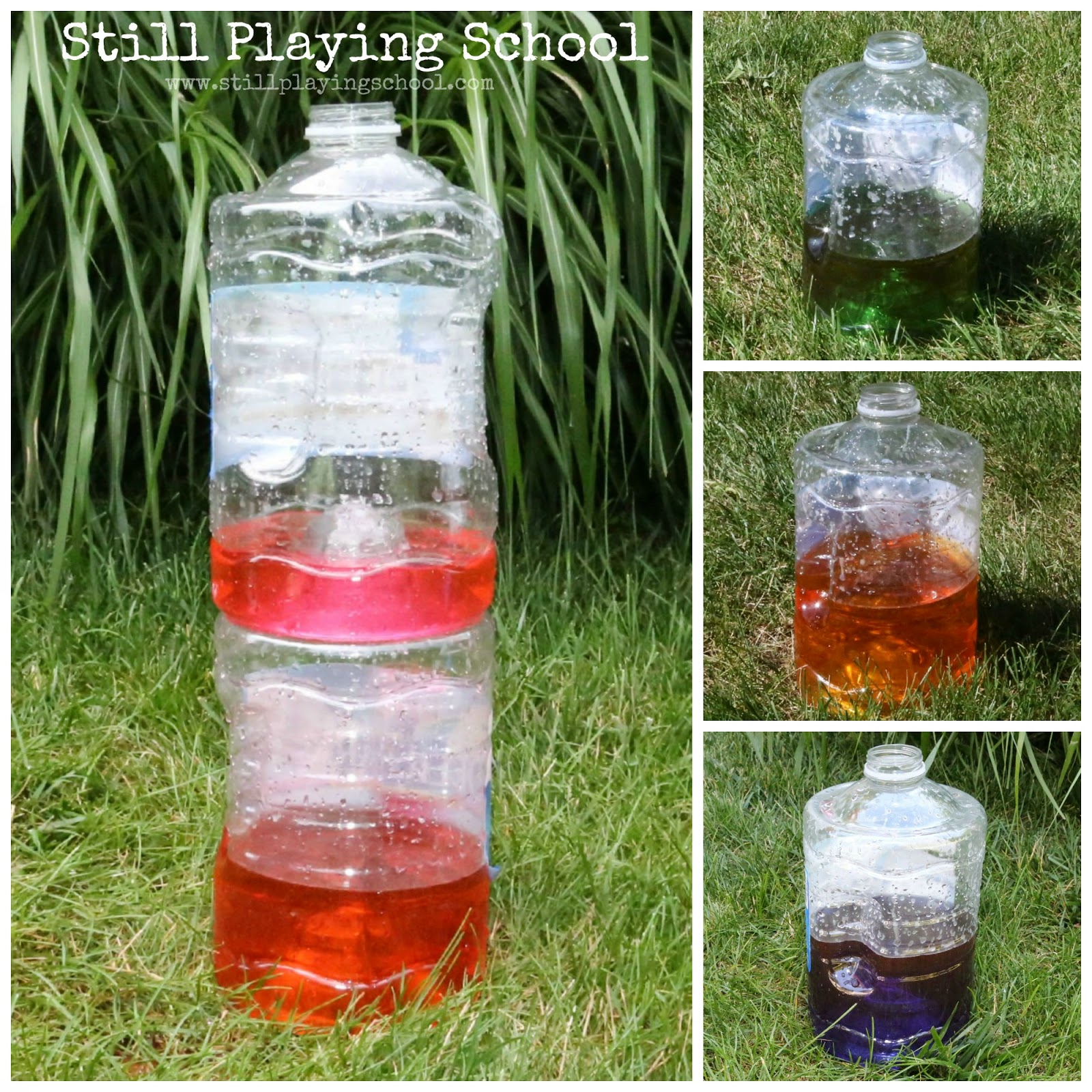 Plastic Bottle Water Tower for Kids | Still Playing School