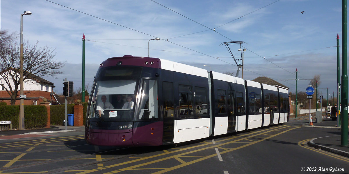 Blackpool Tram Blog: Flexity training reaches Fleetwood