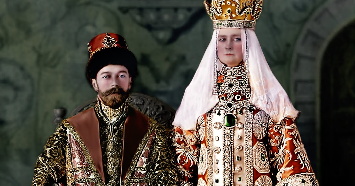 Colors for a Bygone Era: Czar Nicholas II & Czarina Alexandra of the ...
