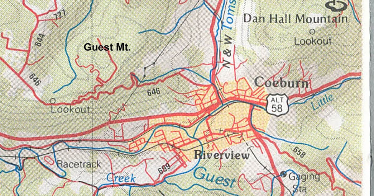 Tom Creek Coeburn Virginia History