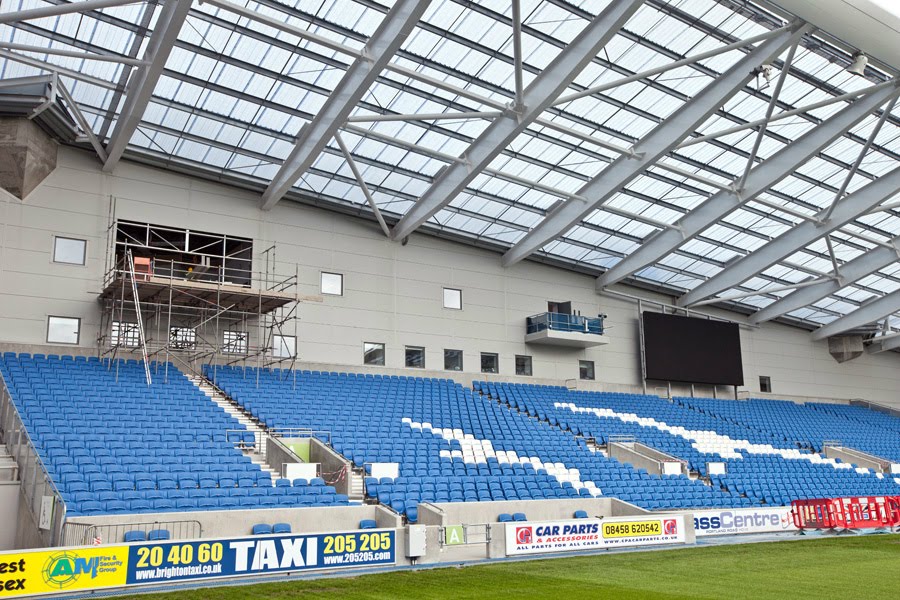 England & Brighton Home & Away: Amex Expansion Plans and Actual Development