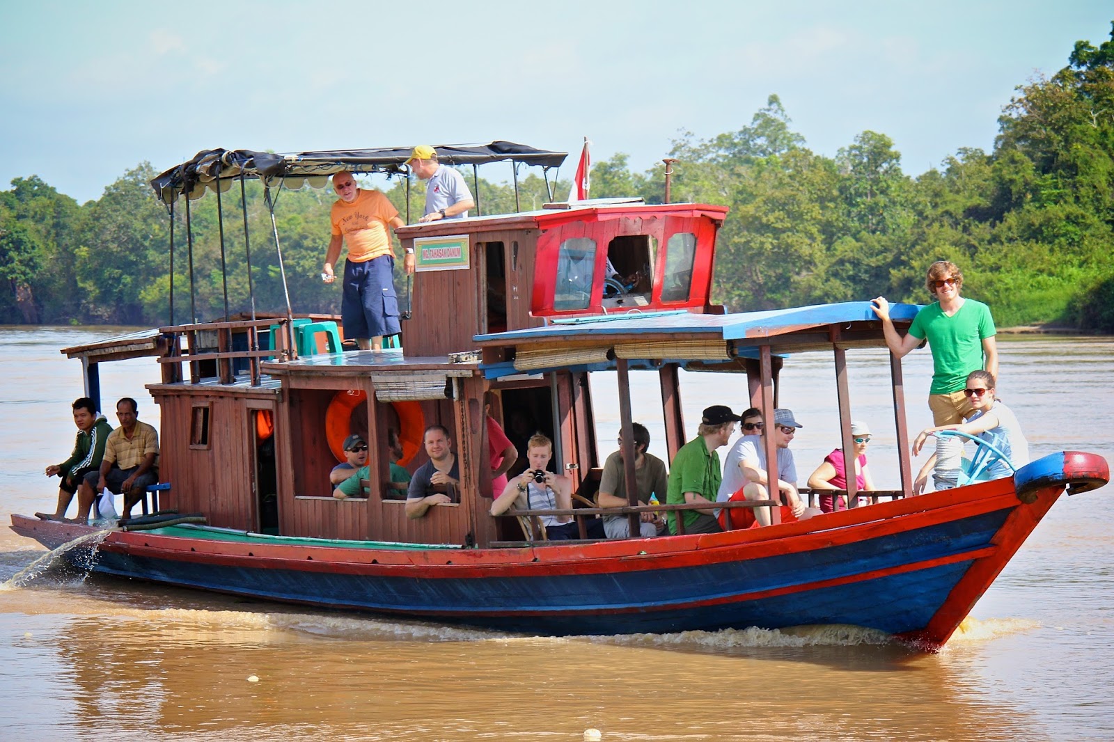 The Eadies: Palangkaraya - The "Monkey" Boat