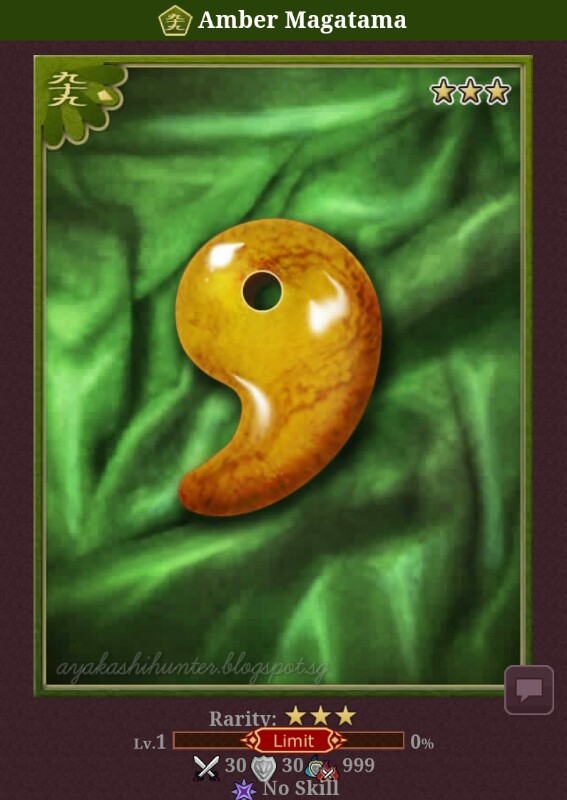 Ayakashi Hunter: Three Stars Magatamas