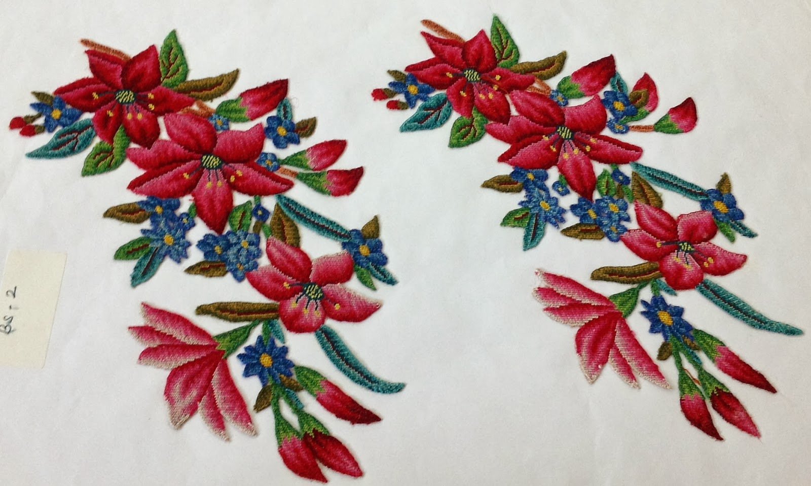 Petit Point Saree Borders - 9388816504: Saree Buttas- petit point