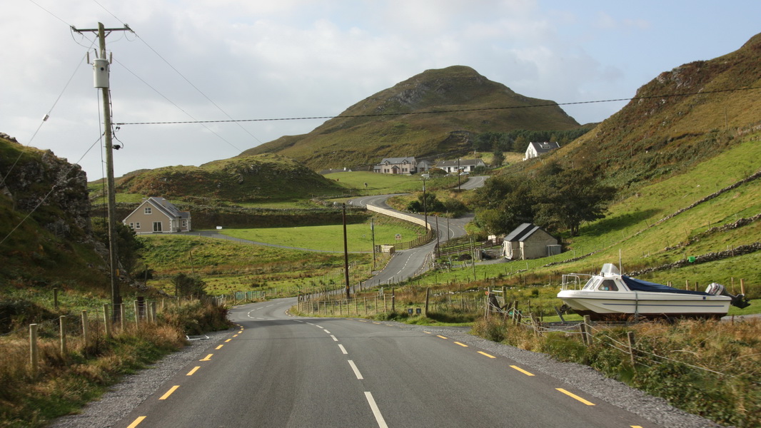 Fanch et Dany en Irlande: 26 sept - Slieve Leagues - Rossan point - Ardara