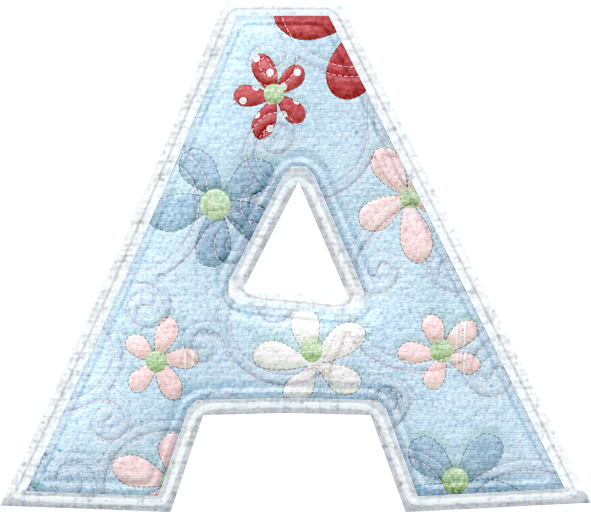 Abecedario Azul con texturas. Blue Alphabet with Textures. - Oh my ...