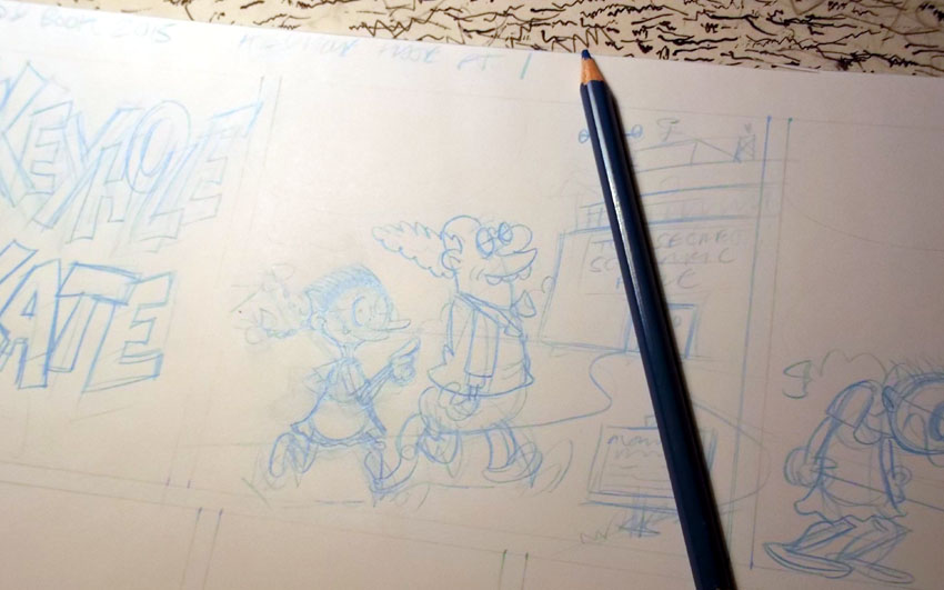 Lew Stringer Comics: Through the Keyhole