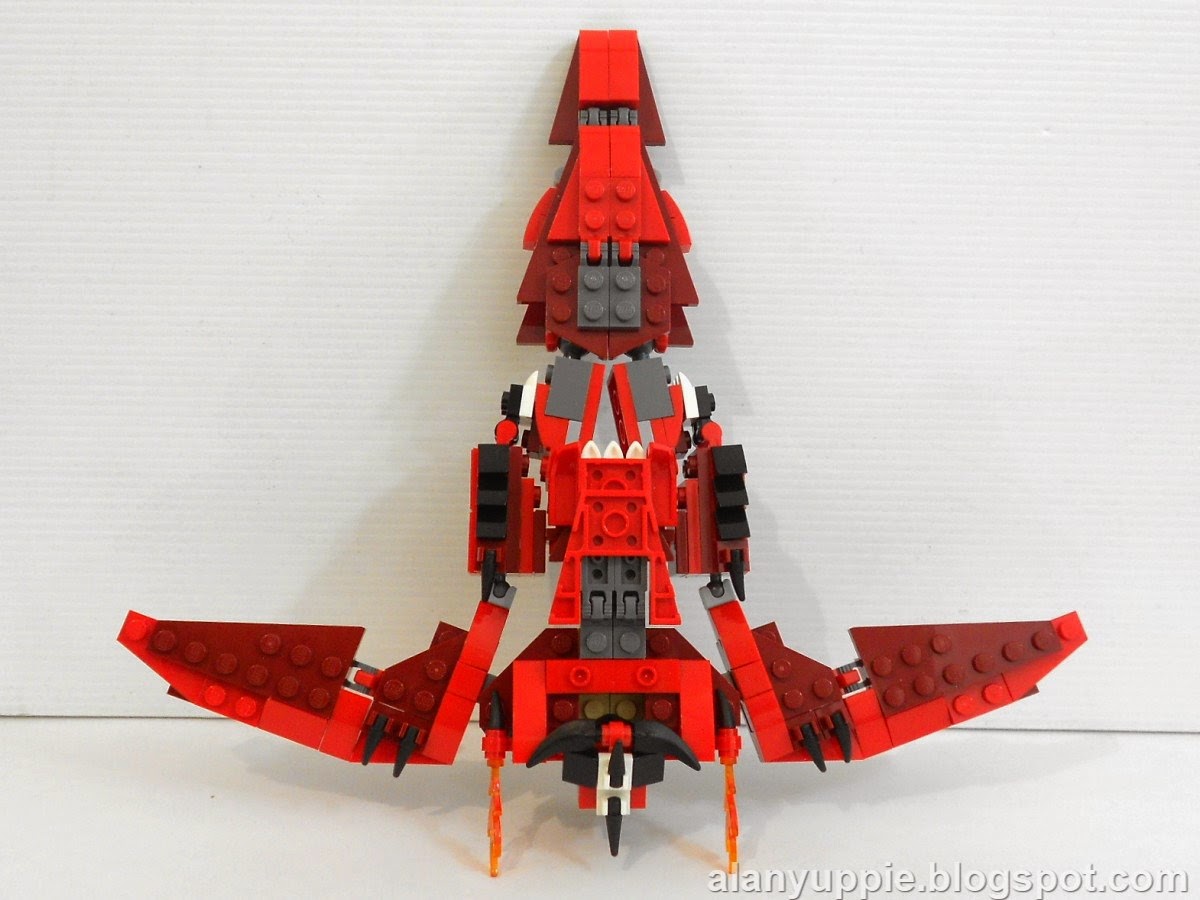 Alanyuppie's LEGO Transformers: LEGO 31032 Alternate Mode: Infernus ...