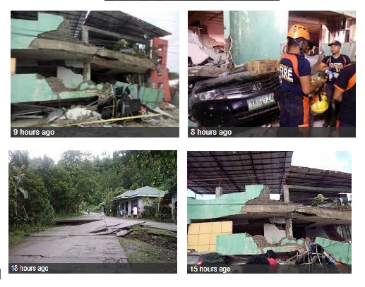 LOOK: Effects of the earthquake in Leyte | CHOOSE PILIPINAS