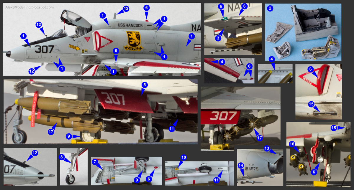 AlexS Scale Aircraft Modelling: Douglas A-4F Skyhawk Model
