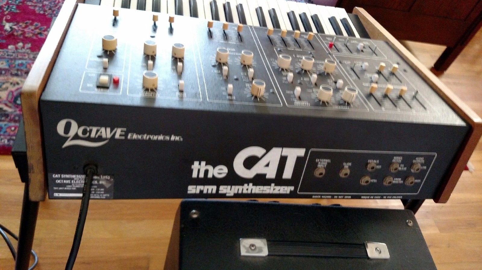 MATRIXSYNTH: Octave CAT SRM vintage analog synthesizer SN B4117