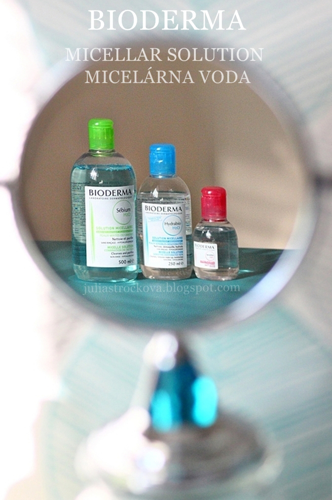 JULIA'S BEAUTY GARDEN: BIODERMA - MICELÁRNA VODA