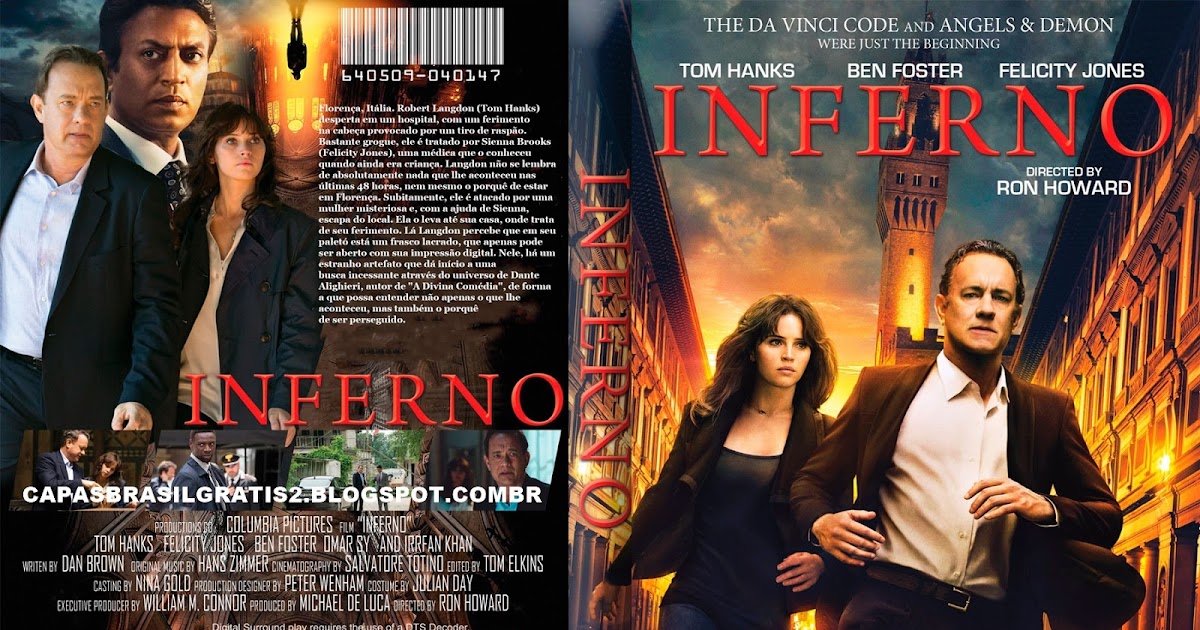 Capas de DVDs: Inferno 2016 - DVD Capa