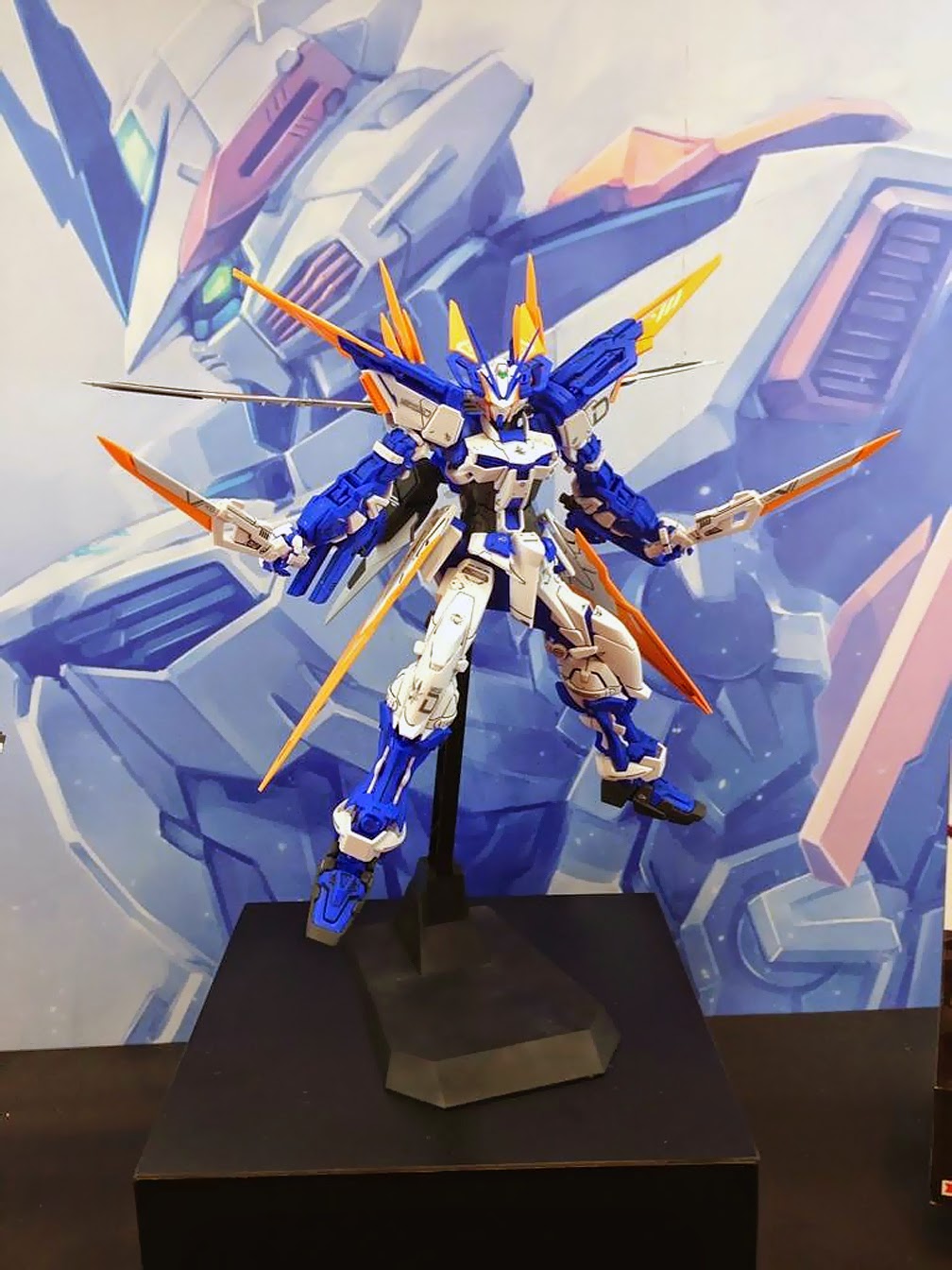 GUNDAM GUY: MG 1/100 MS Gundam Astray Blue Frame D - New Images ...