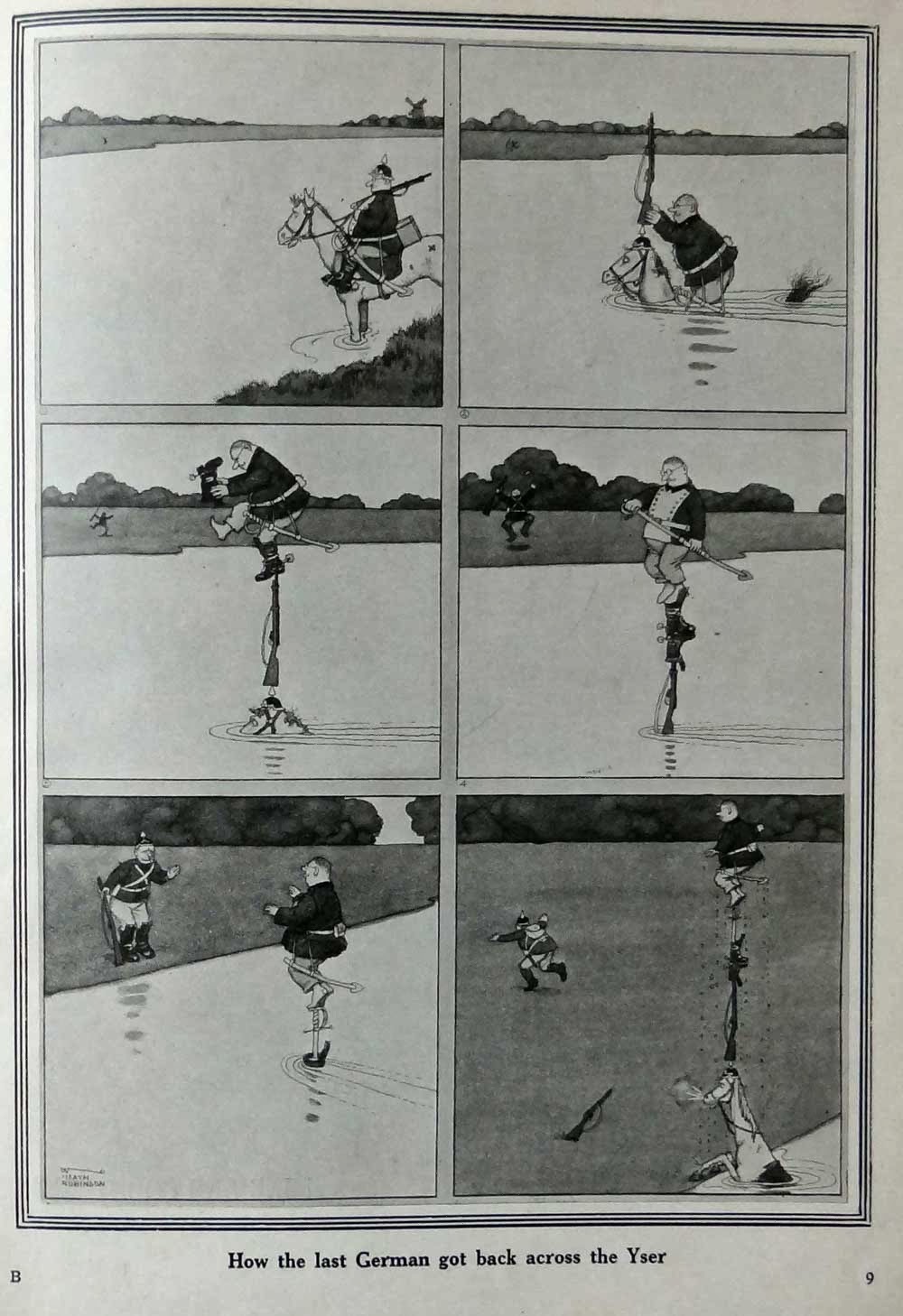 ECC Cartoonbooks Club: Some Heath Robinson war cartoons - Armistice day ...