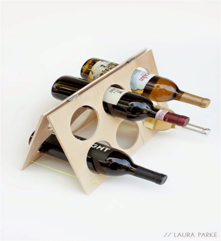 How to Recycle: 22 Recycled Wine Rack Designs