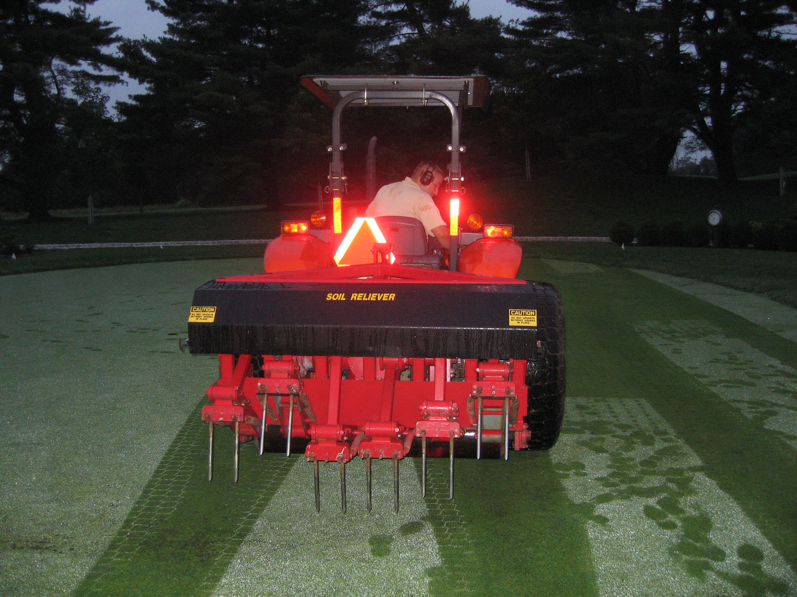 Madison Golf Club Maintenance Blog: Greens Aeration