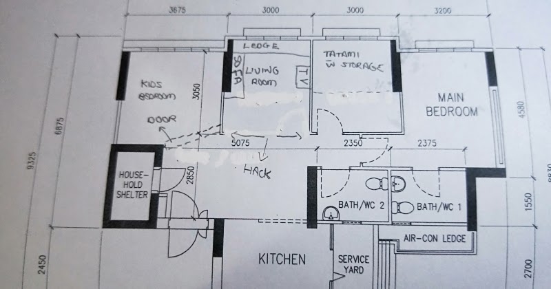 Muji Style BTO Reno: Our 3D Plan