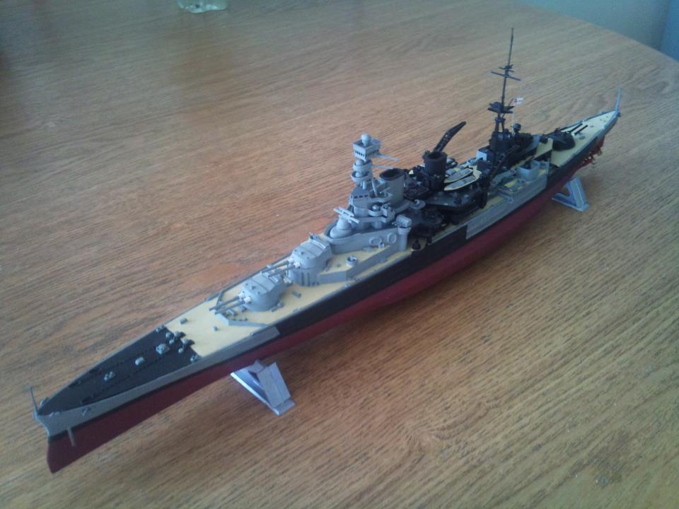 . The Hinckley Shipyard: HMS Repulse (1:600)