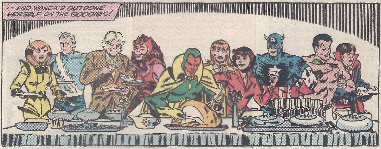 Marvel Comics of the 1980s: Happy Thanksgiving