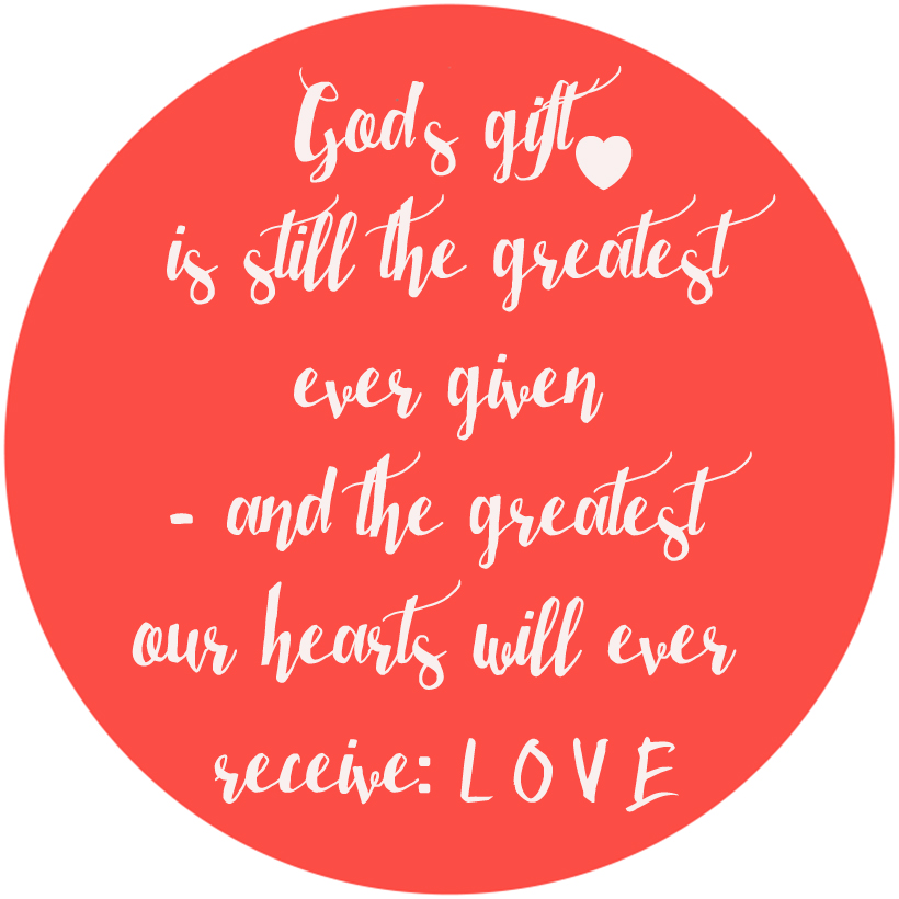 God's eternal love is the greatest gift | Moments of words