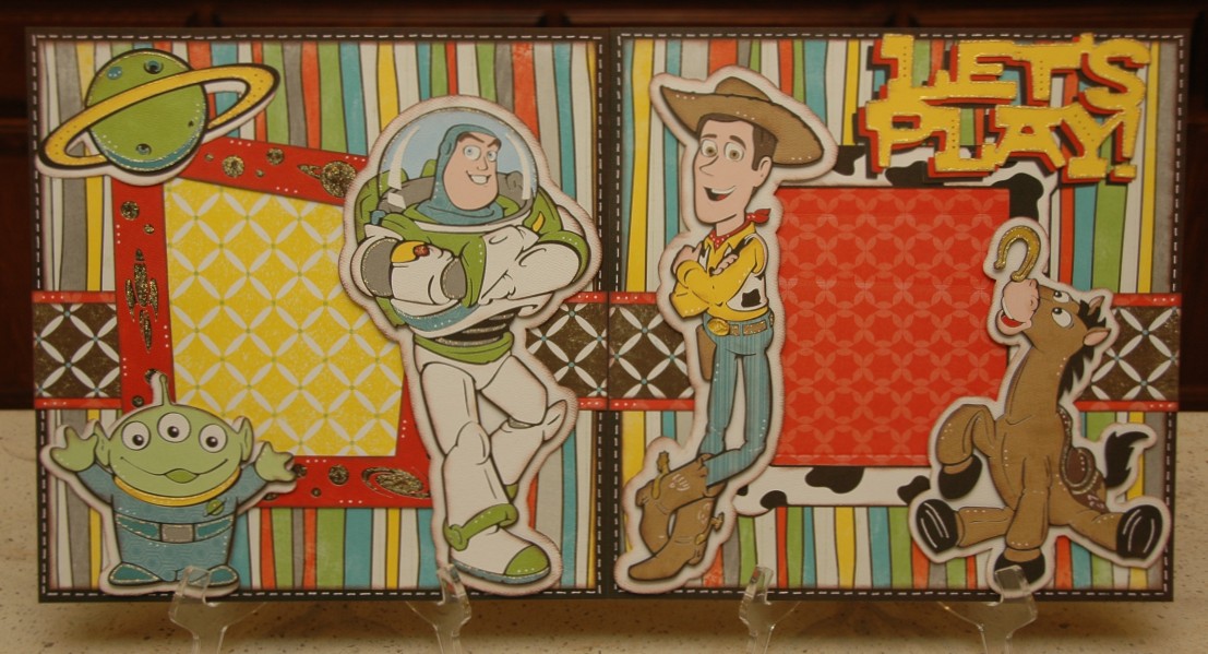 Monique Griffith Designs: Toy Story Layout & New Blog Candy