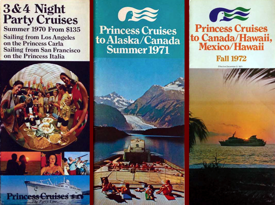 First Versions: Princess Cruises