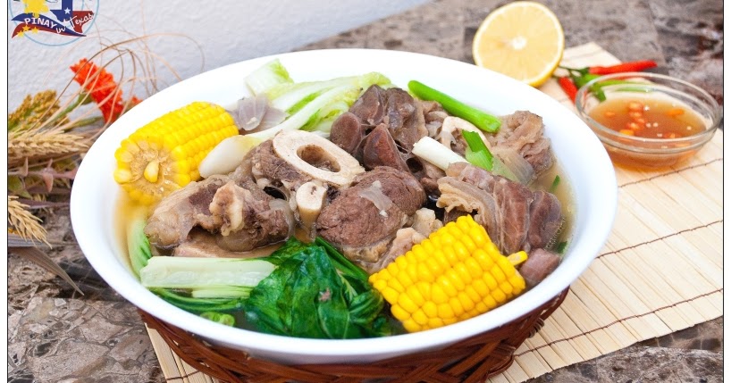 Pinay In Texas Cooking Corner: Bulalo (Beef Shanks with Bone Marrow Soup)
