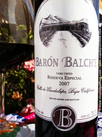 Delicioso vino mexicano: Barón Balch'é Reserva Especial