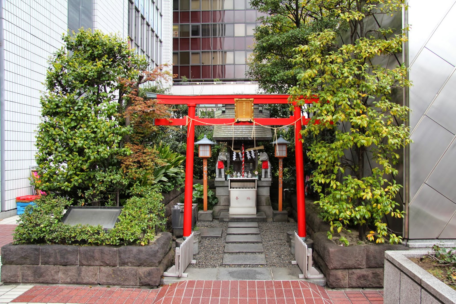 Mini-Shrines in Tokyo