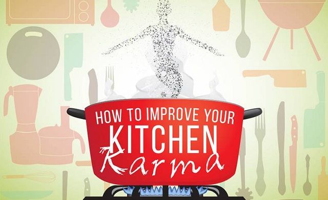 How to Improve Your Kitchen Karma #infographic - Visualistan
