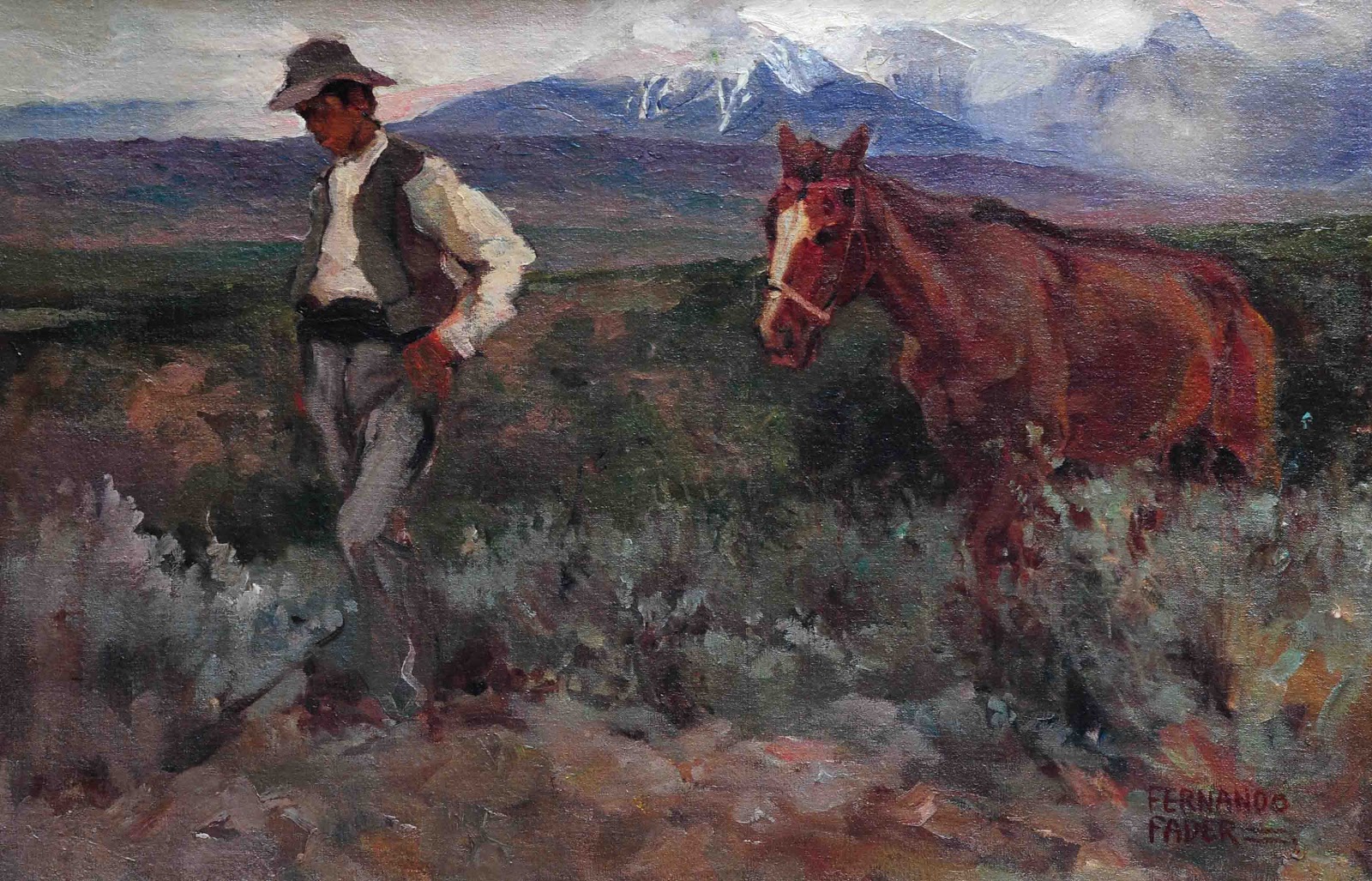 Fernando Fader | Post-impressionist painter | Tutt'Art@ | Pittura ...