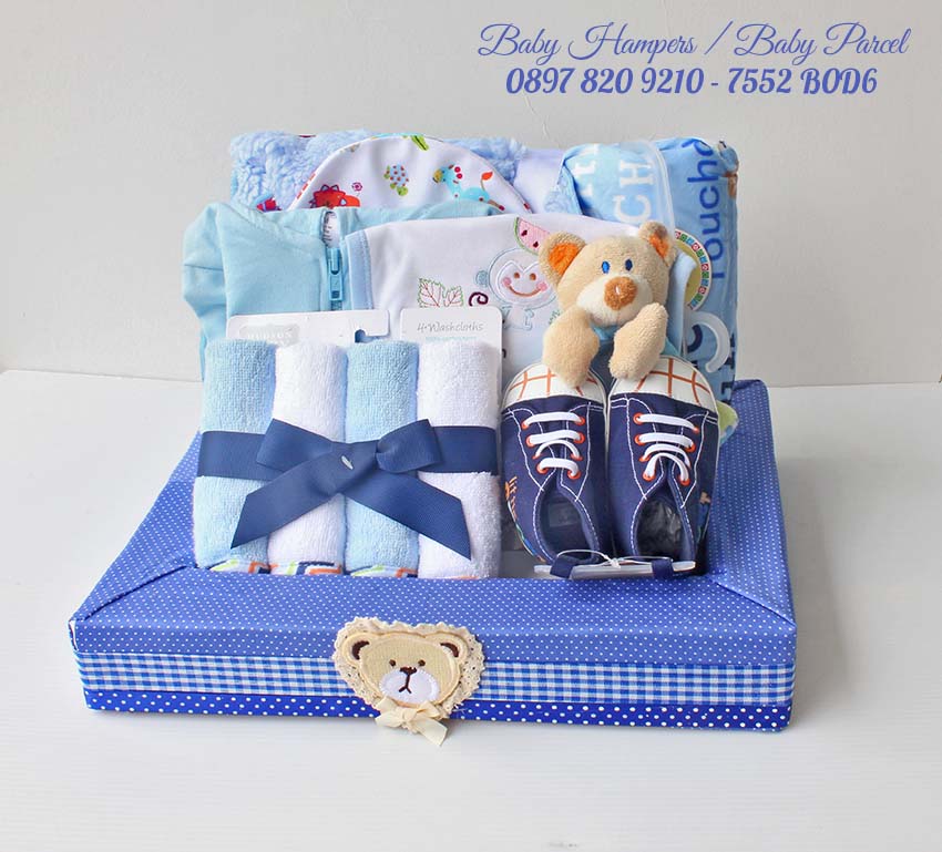 Baby Hampers for New Born: Parcel Baby Boy 500 Ribu
