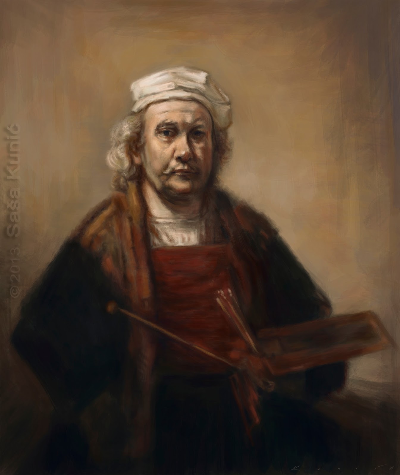 Sasa Kunic Art Blog: Rembrandt van Rijn study