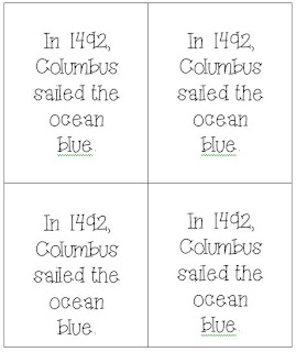 Primary Reading Party: In 1492, Columbus Sailed the Ocean Blue!!