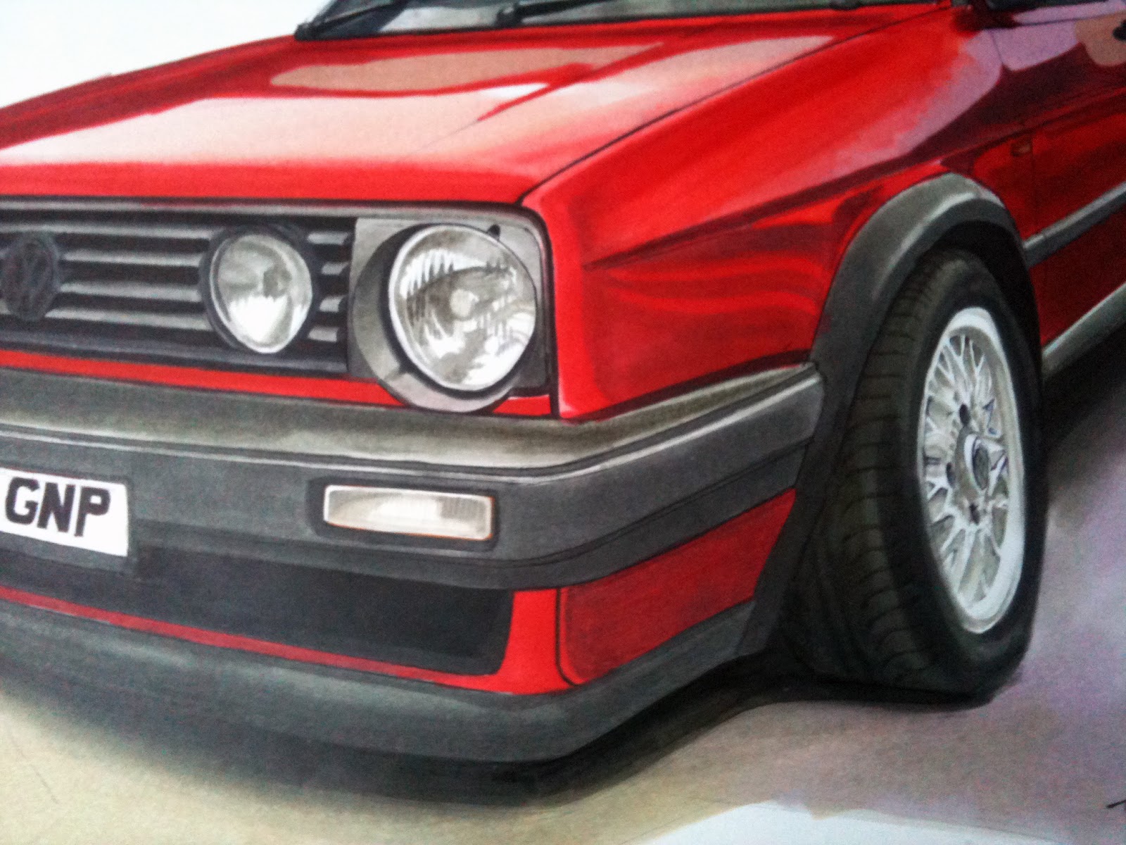 Original beloved and trustworthy, Mk2 Volkswagen Golf driver. | {Seven ...