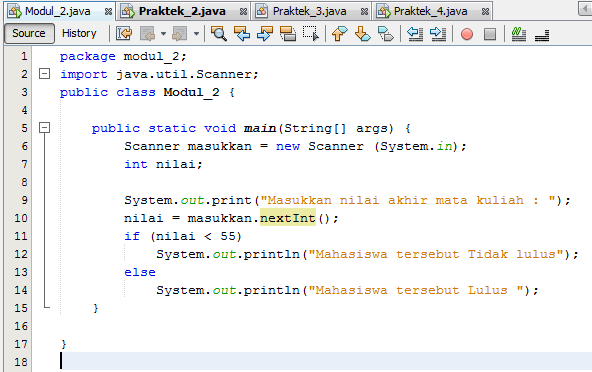 Cara Membuat Peryataan If Dengan Menggunakan Java Netbeans - Informasi ...