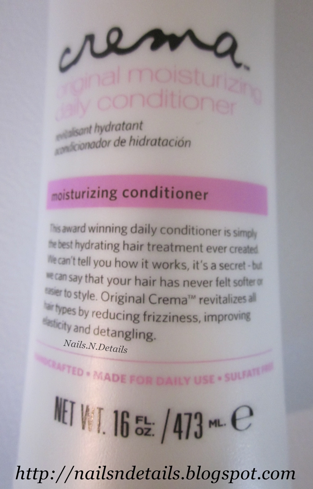 Nails.N.Details: Terax Original Crema Conditioner