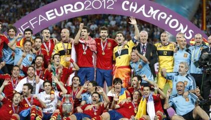 From Where I am.........Kuala Lumpur: Spain - Winner of UEFA Euro 2012
