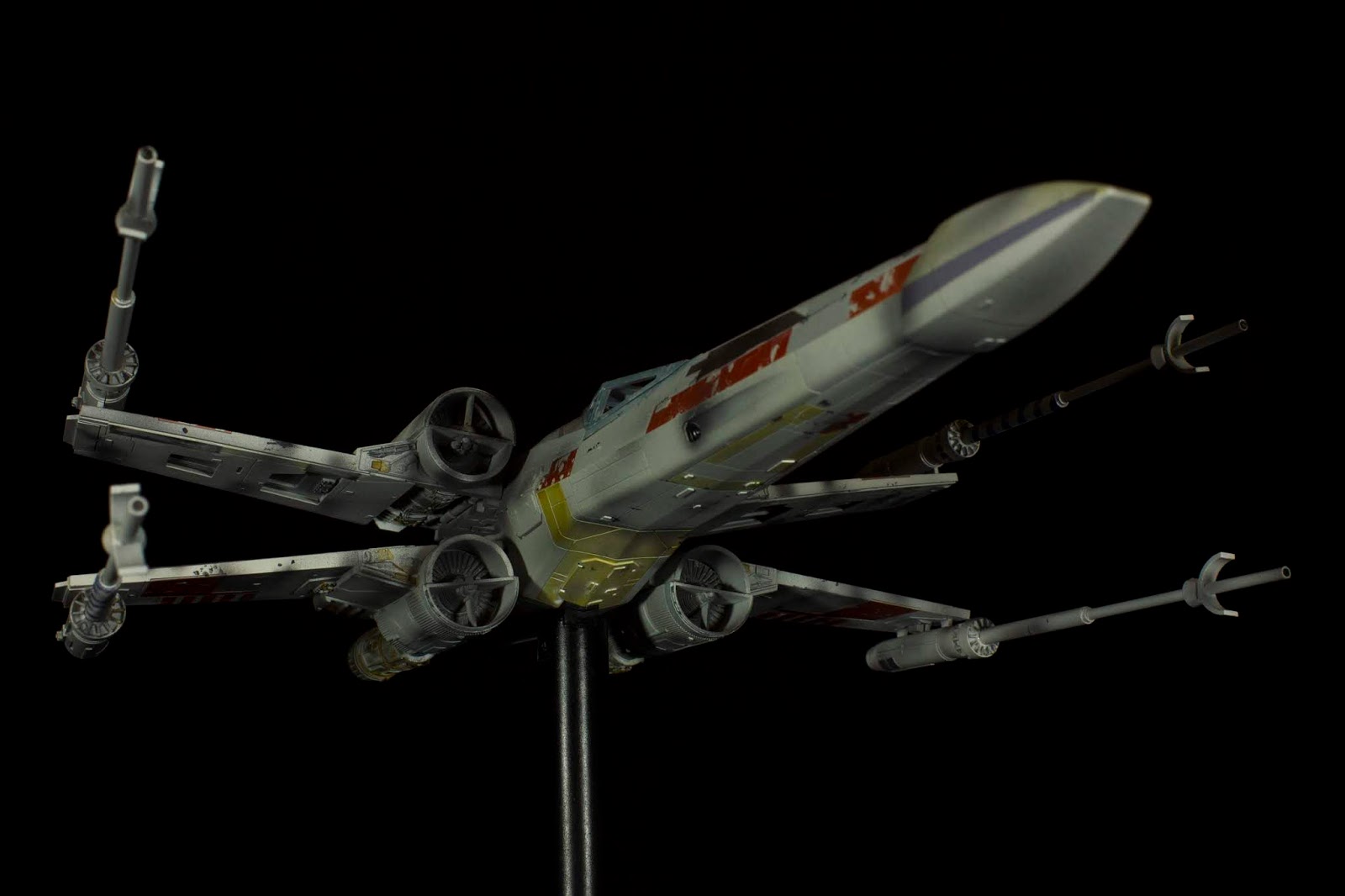 Bandai 1/48 scale X-Wing Model Build: Part X Final reveal of finished X ...