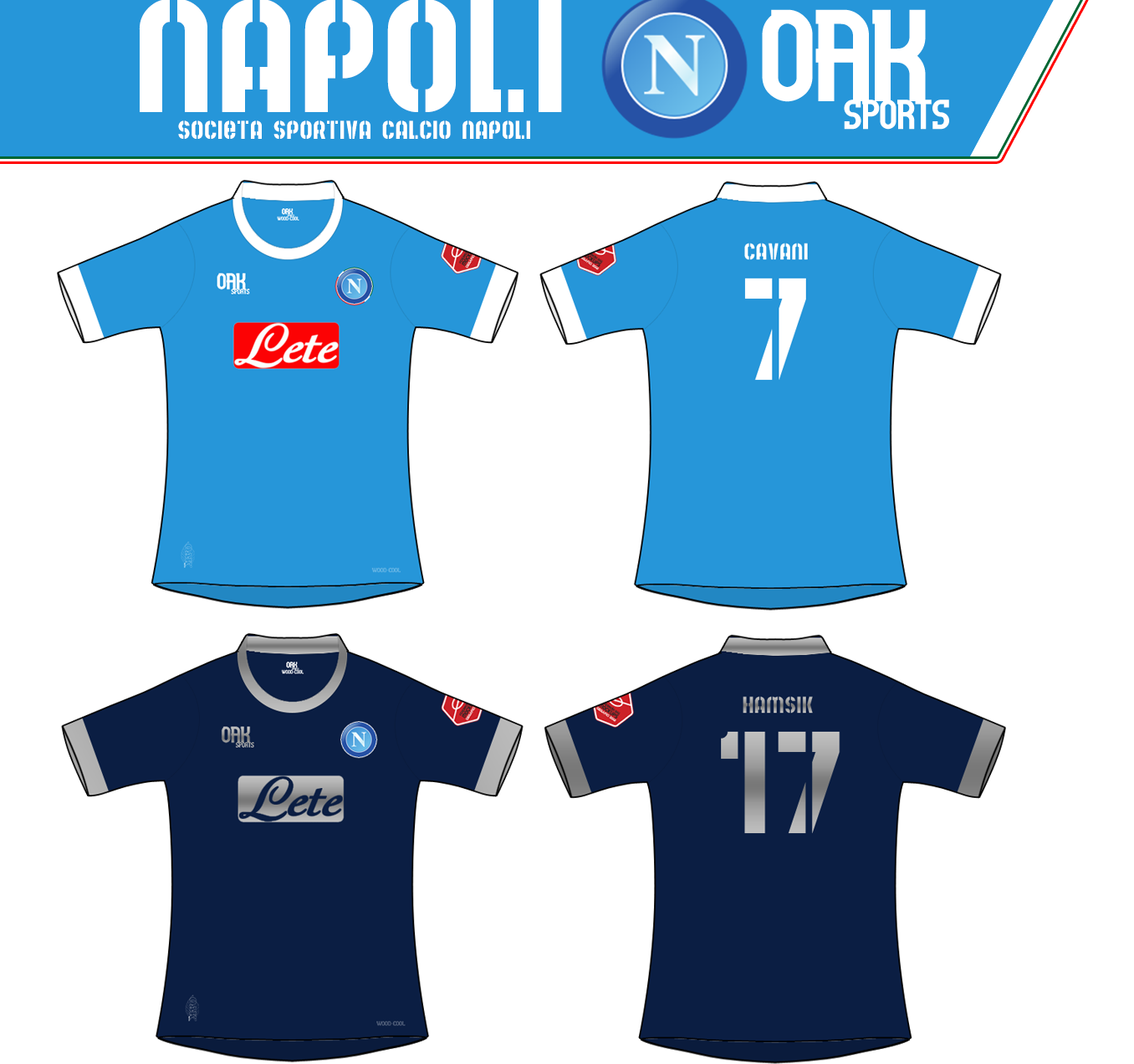 OAK Sports: Società Sportiva Calcio Napoli - Desafio #1 Março