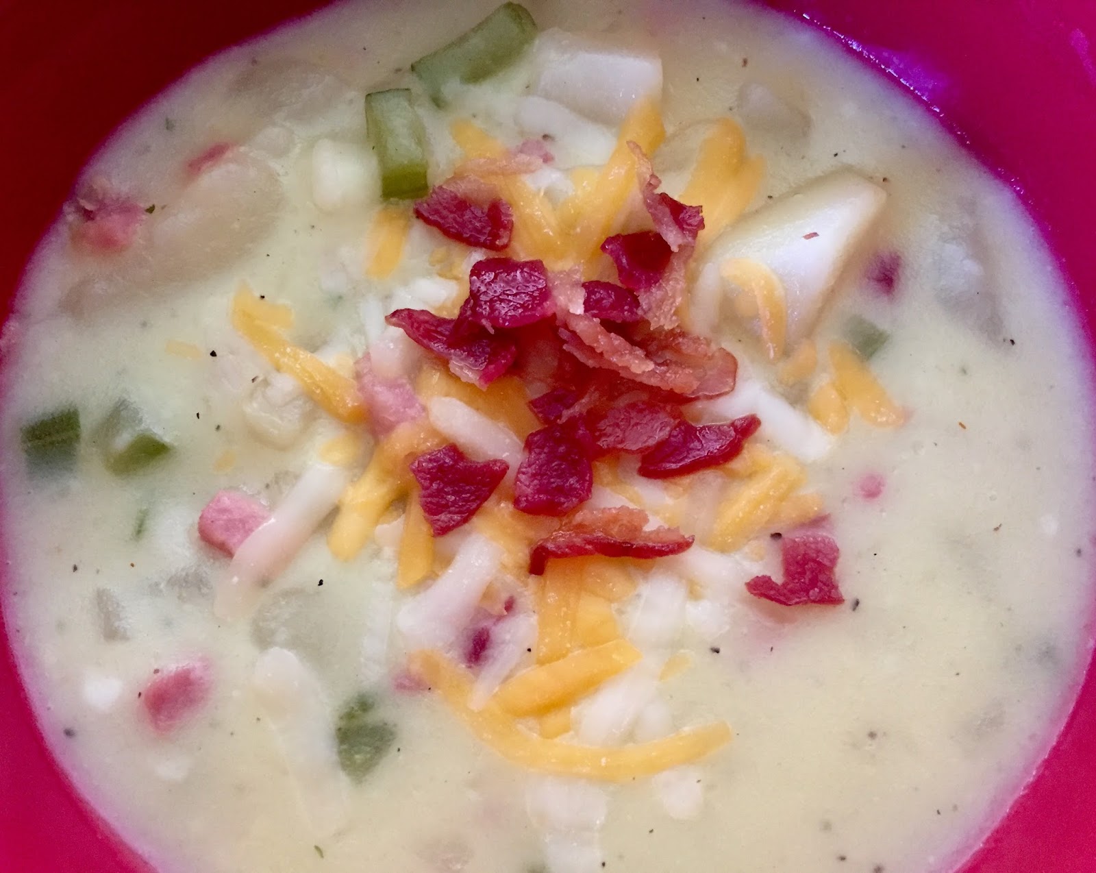 Living on Cloud Nine: HAM CHOWDER.....THE BIRTHDAY SOUP!