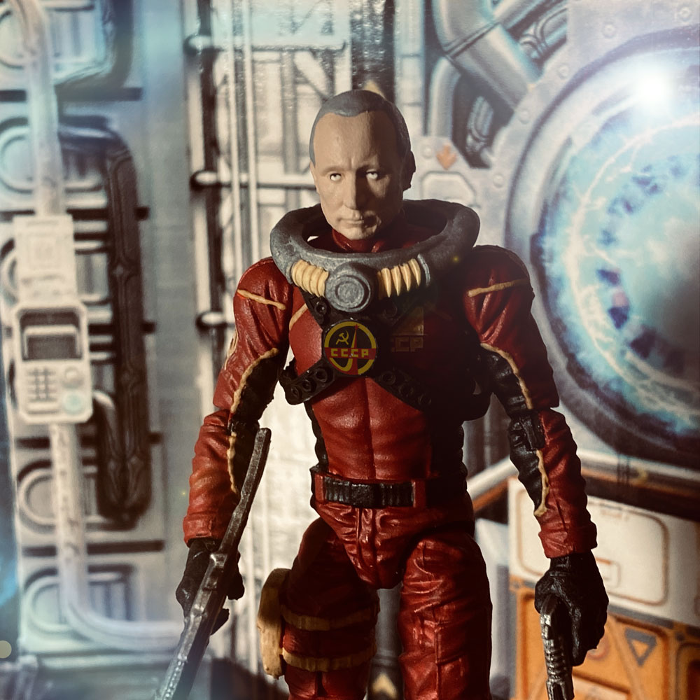 "United States Space Force" Action Figures from Amazo Toys on Kickstarter