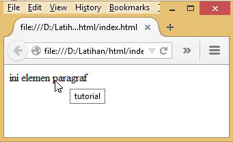 Element dan Attribute HTML