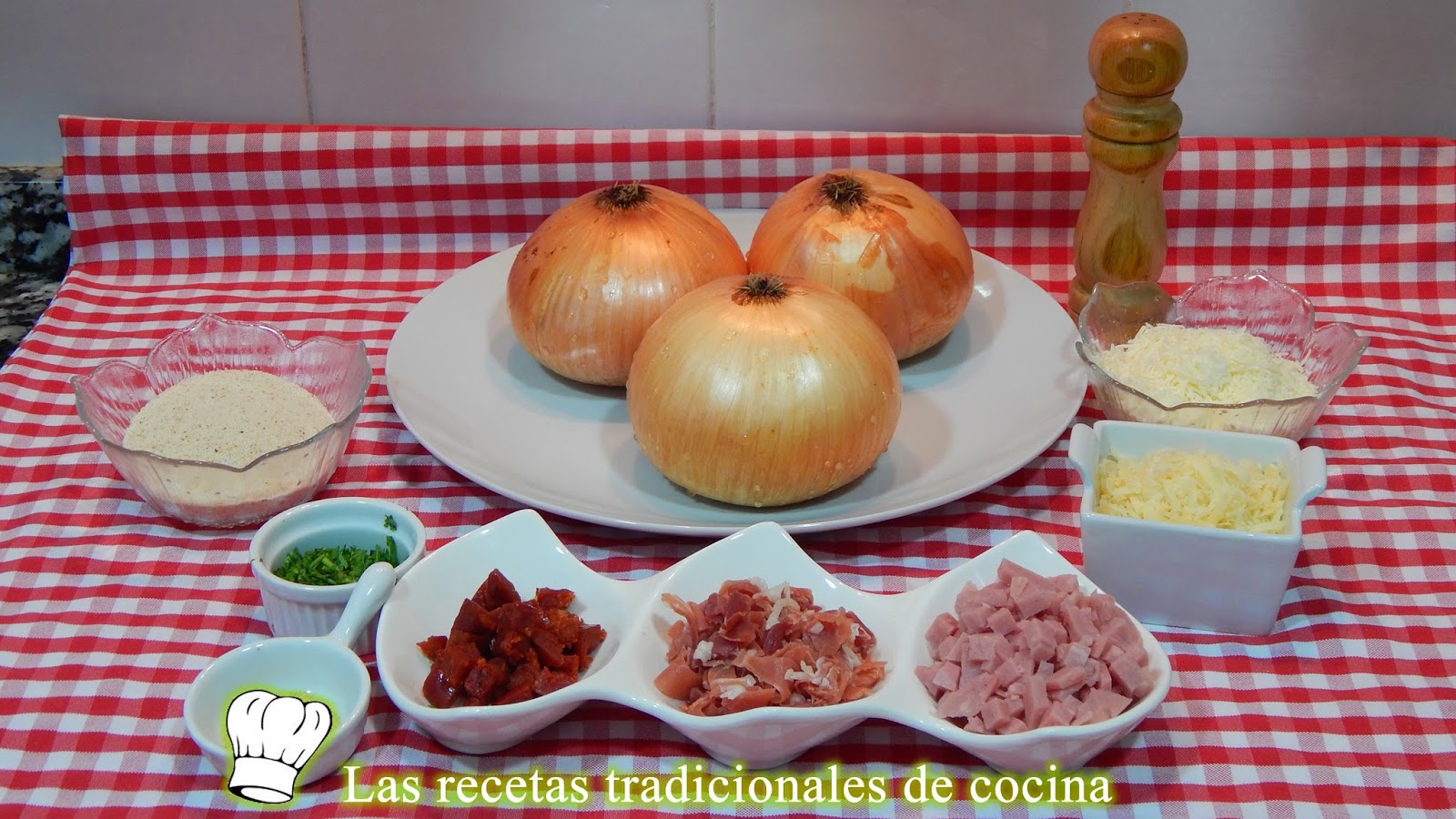 Receta de cebollas rellenas al horno