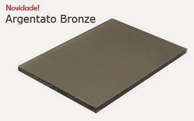 Blog Solar Vidros: Vidro Argentato Bronze 4mm