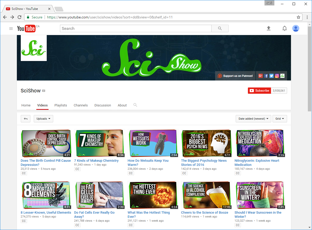 Chuanshuoge Scishow
