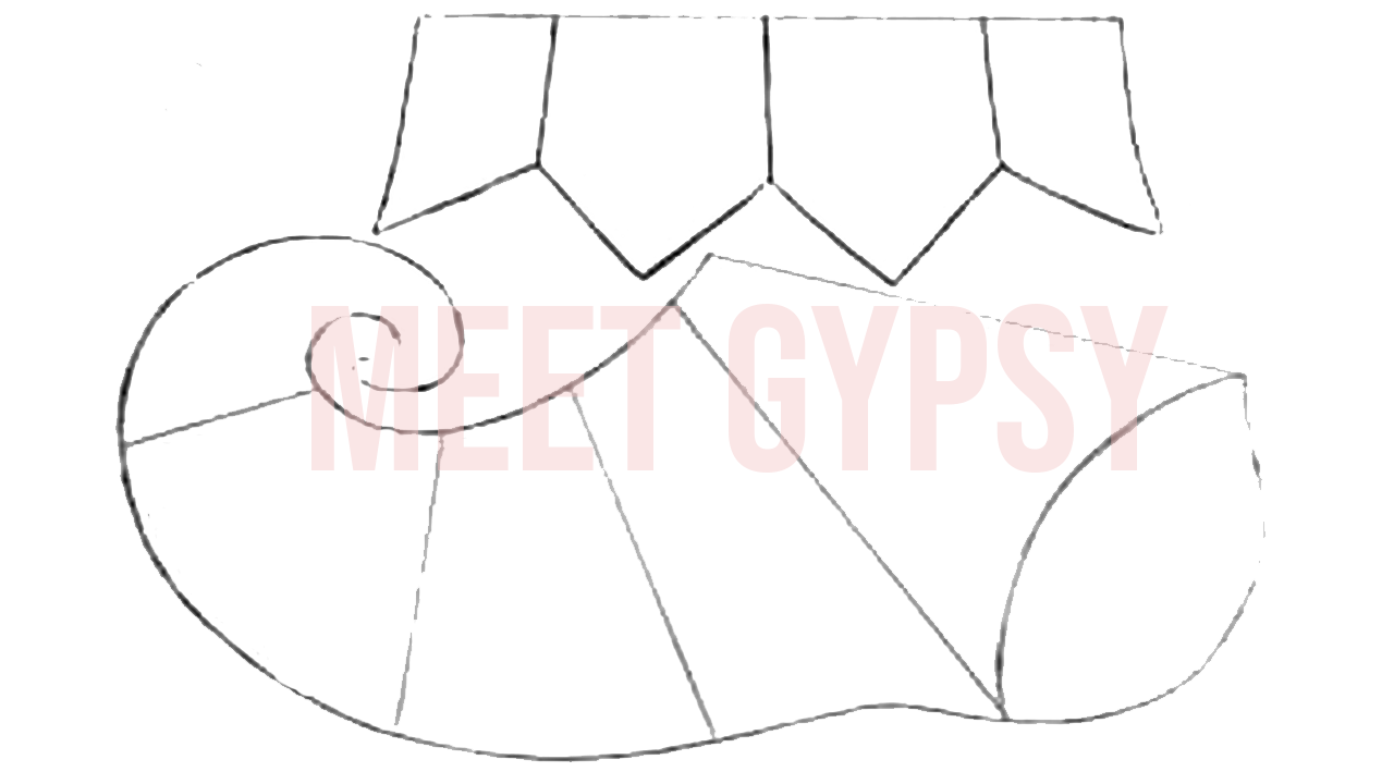Botas de duende en Foami / Botas de elfo / Botas de Navidad
